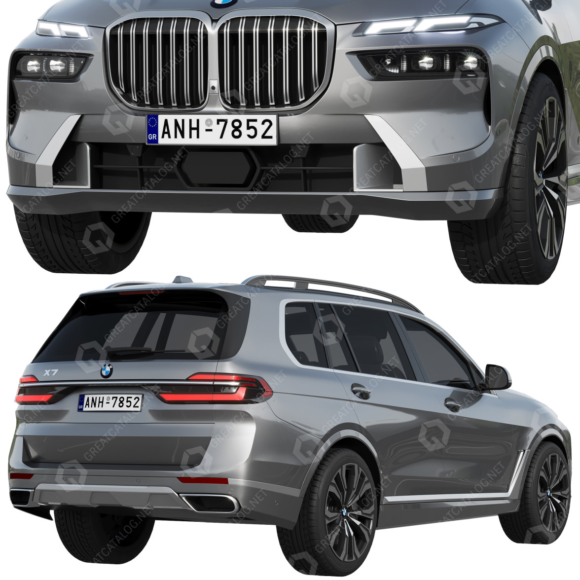 Car BMW X7 2023 3D model・Download 3D models・Great Catalog - GreatCatalog 27428