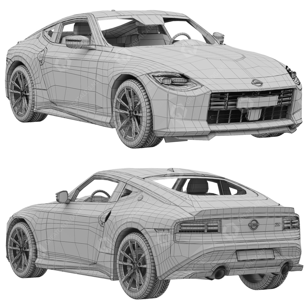 Car Nissan Z 3D model・Download 3D models・Great Catalog - GreatCatalog 27438