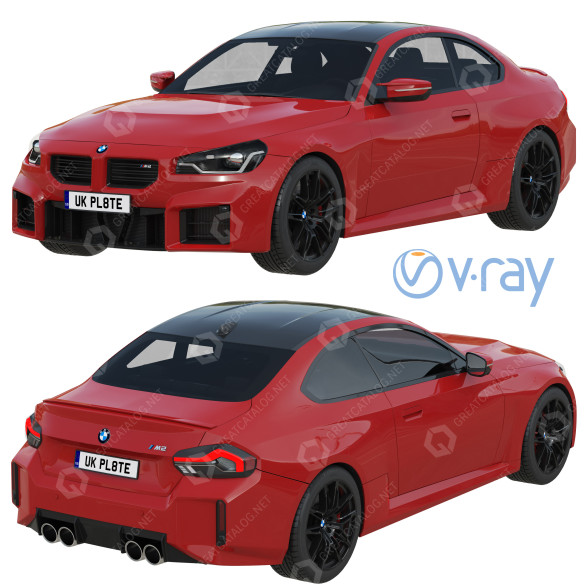 Car BMW M2 3D model・Download 3D models・Great Catalog - GreatCatalog 27467