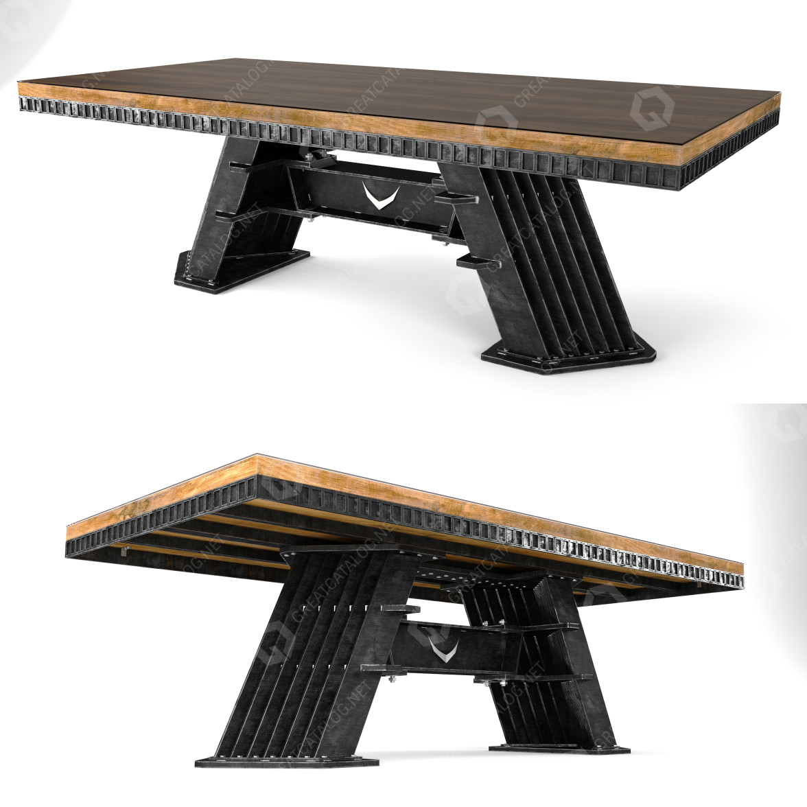 Table Pilot by Steel Vintage 3D model - GreatCatalog 27554