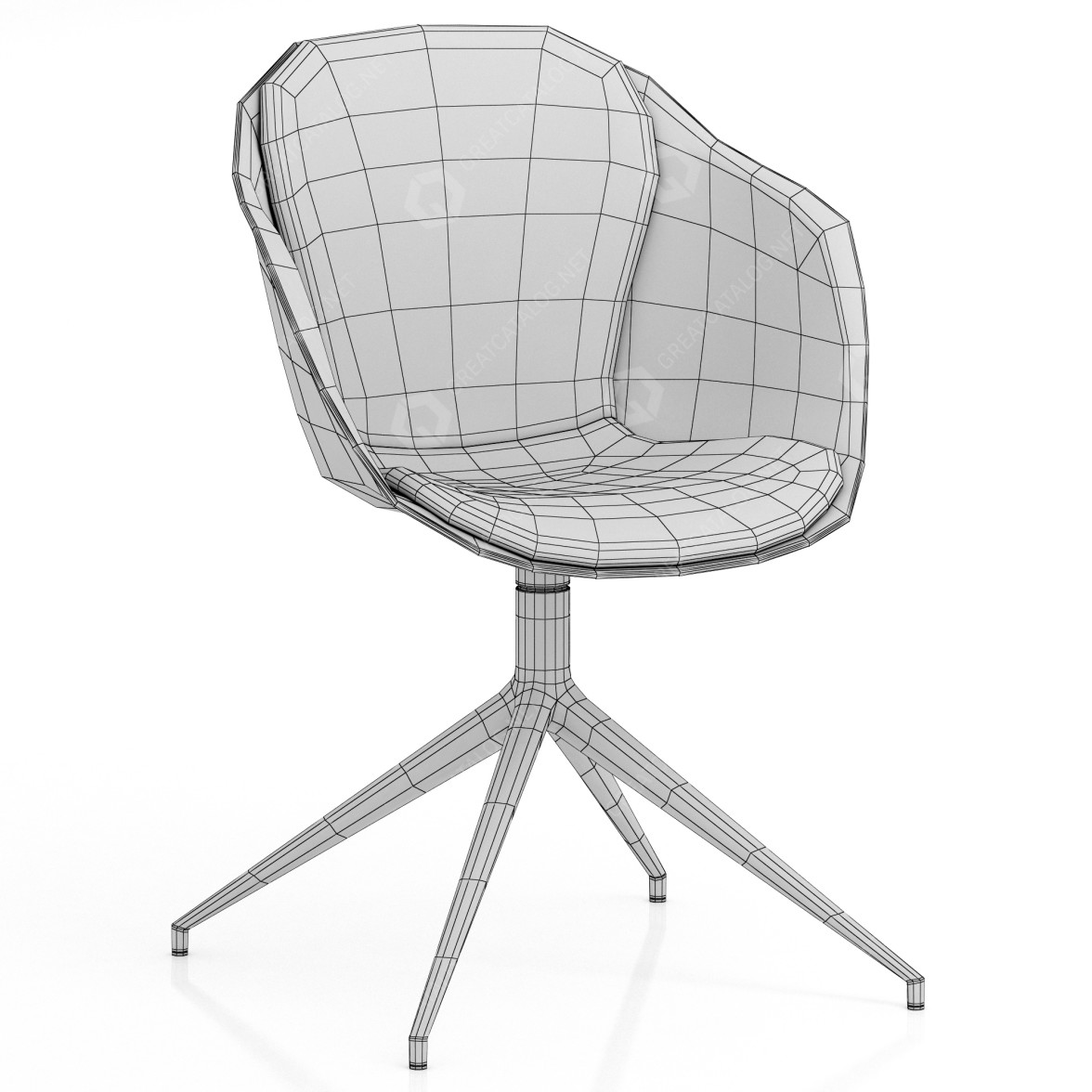 Chair BoConcept Adelaide 3D model - GreatCatalog 27613
