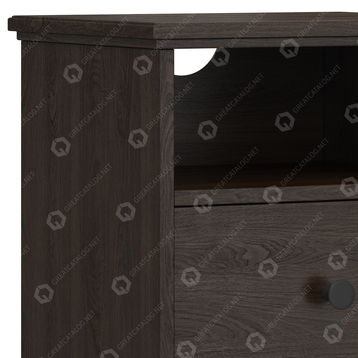Bedside Table IKEA Idanas 3D model - GreatCatalog 27708