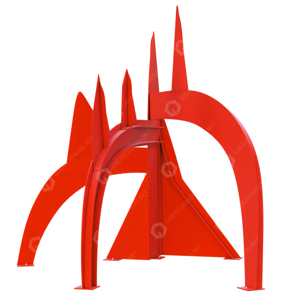 Sculpture Saurien by Alexander Calder 3D model #27782 | GreatCatalog