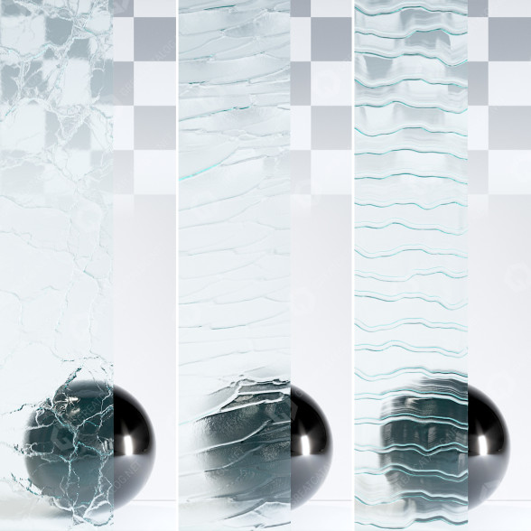 Glass 4K Materials V1-6 3D model - GreatCatalog 27903
