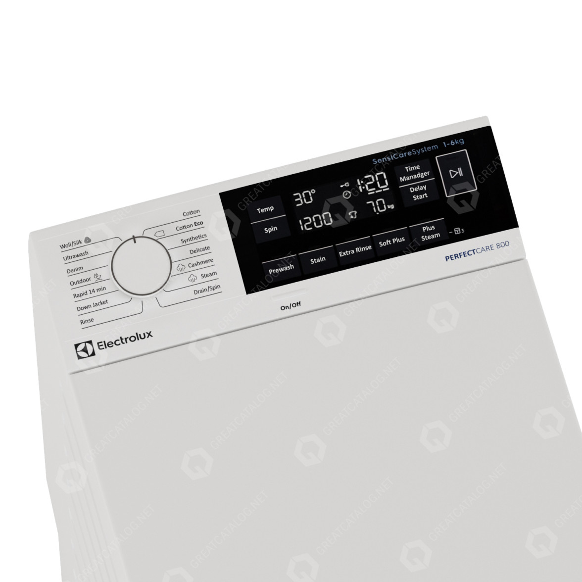 Washing Machine Electrolux EW7T3362U 3D model - GreatCatalog 27938