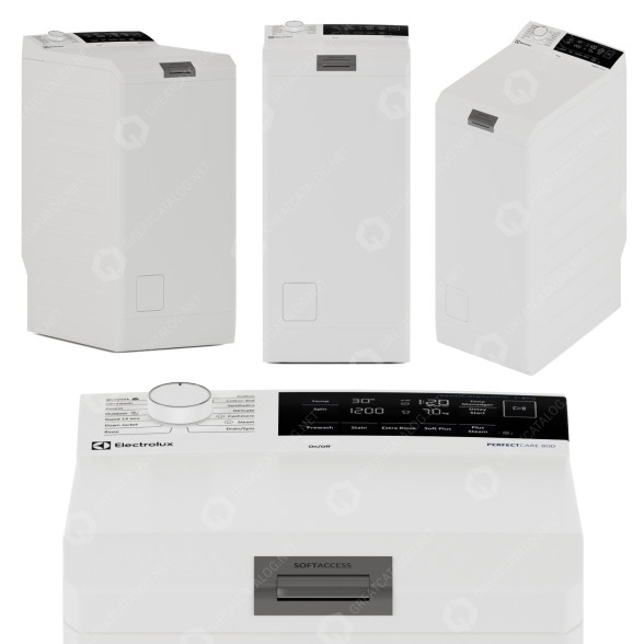Washing Machine Electrolux EW7T3362U 3D model - GreatCatalog 27938