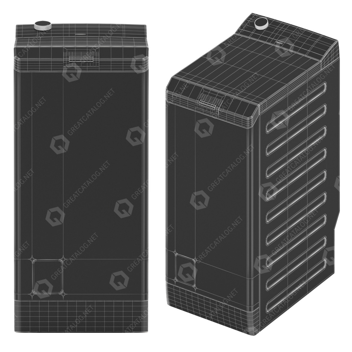 Washing Machine Electrolux EW7T3362U 3D model - GreatCatalog 27938