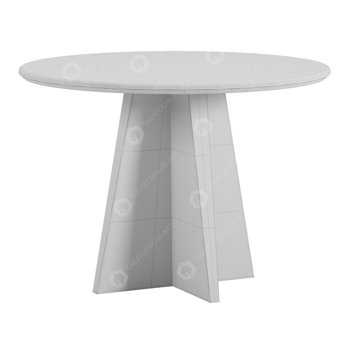 Table Arhaus Jacob Round 3D model - GreatCatalog 28078