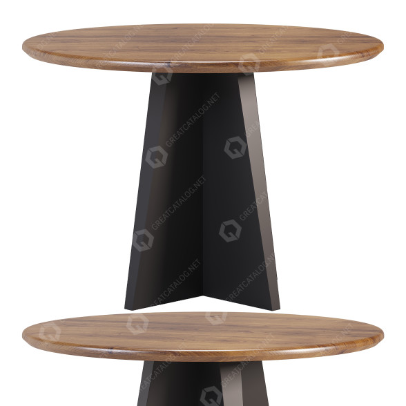 Table Arhaus Jacob Round 3D model - GreatCatalog 28078