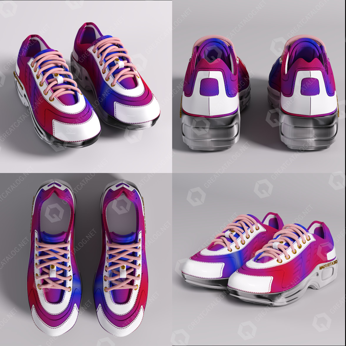 Sneakers Nike Air Max 3D model - GreatCatalog 28157