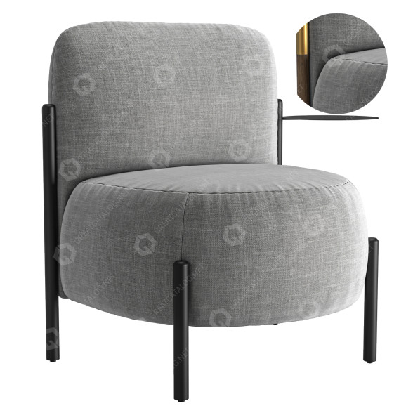 Armchair Bolzan Flag 3D model - GreatCatalog 28159