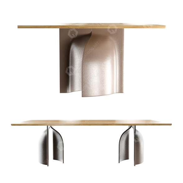 Table Rectangular Bell by Dmitry Kozinenko 3D model - GreatCatalog 28394