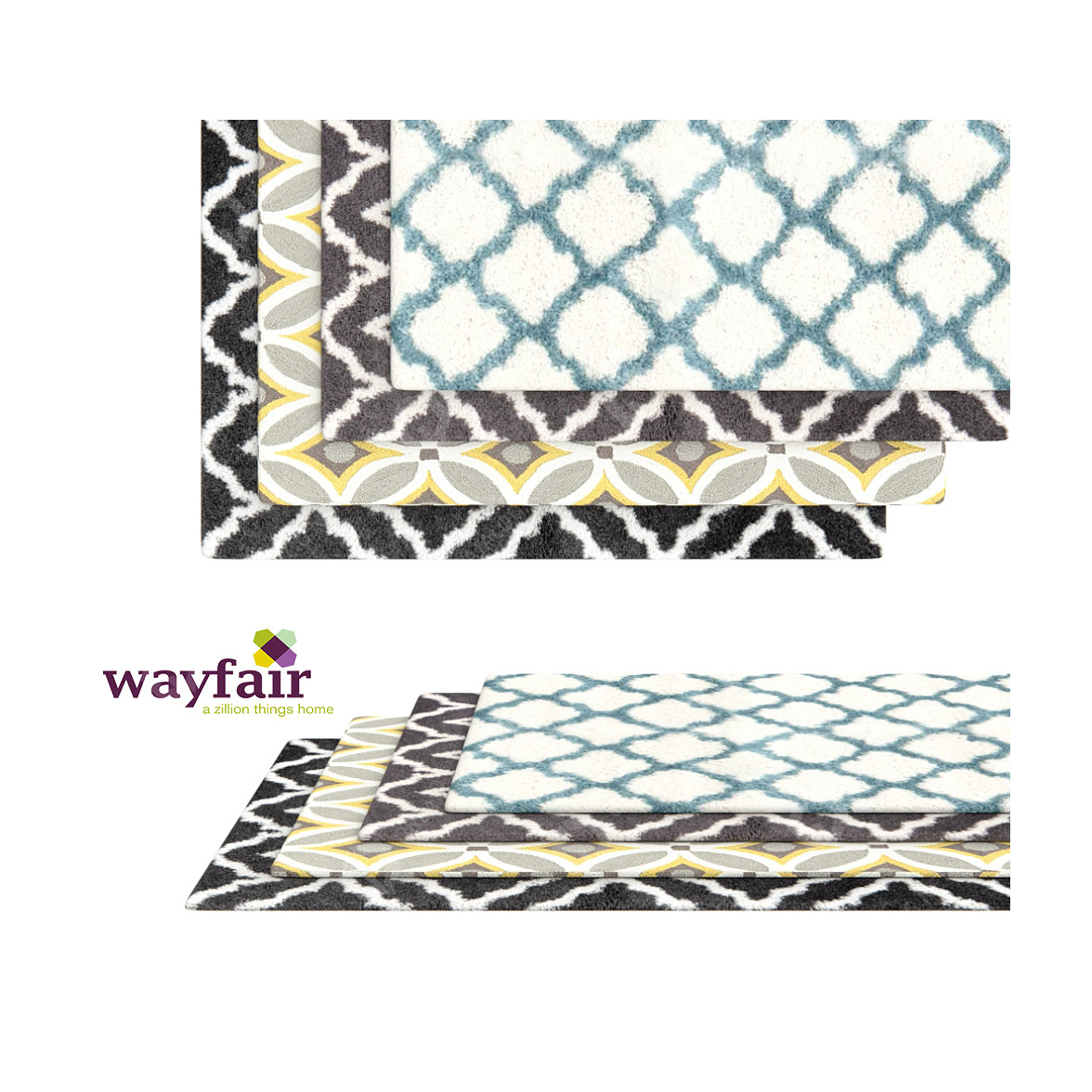 Carpets Wayfair 02 3D model・Download 3D models・Great Catalog ...