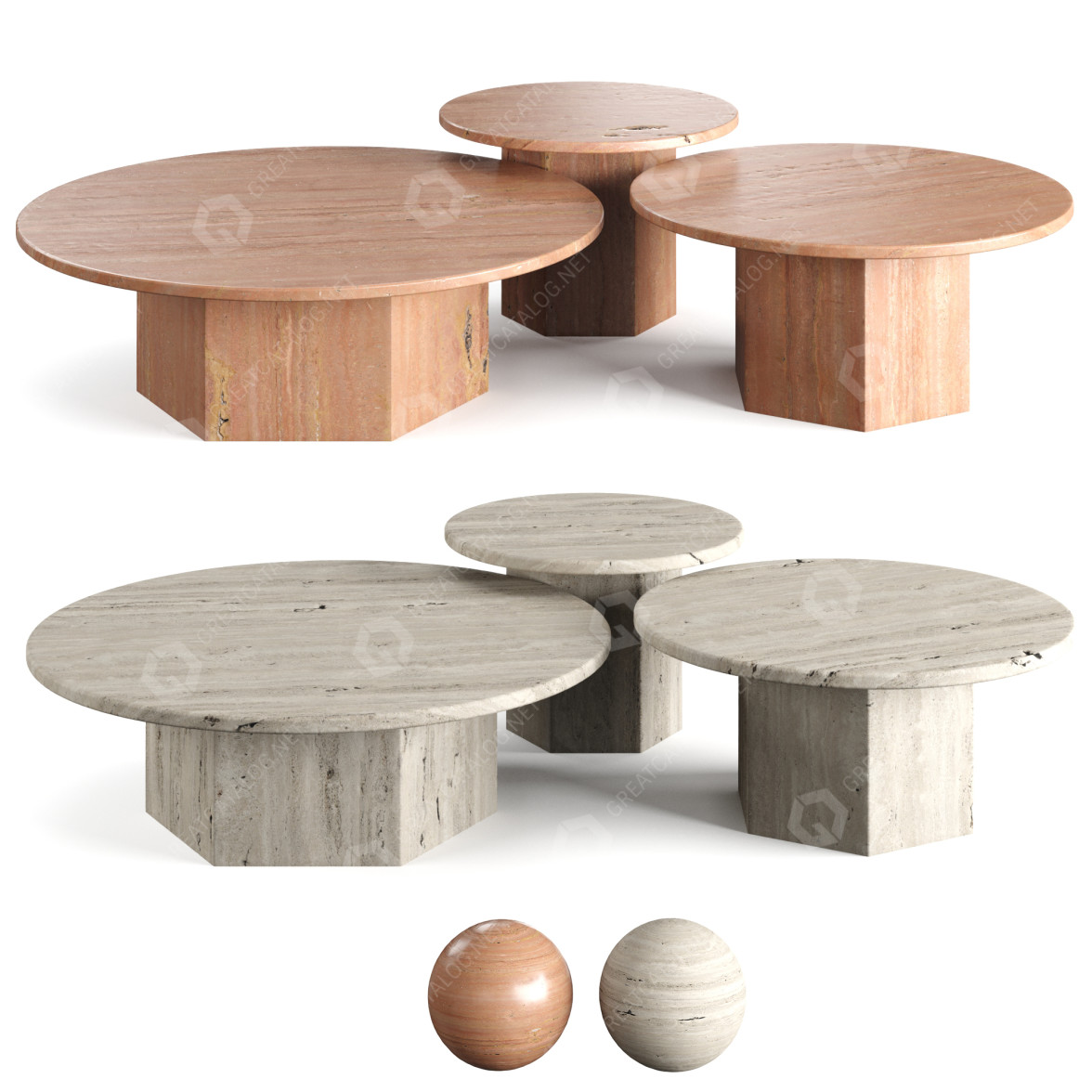 Coffee Tables Gubi Epic 3D model - GreatCatalog 28672