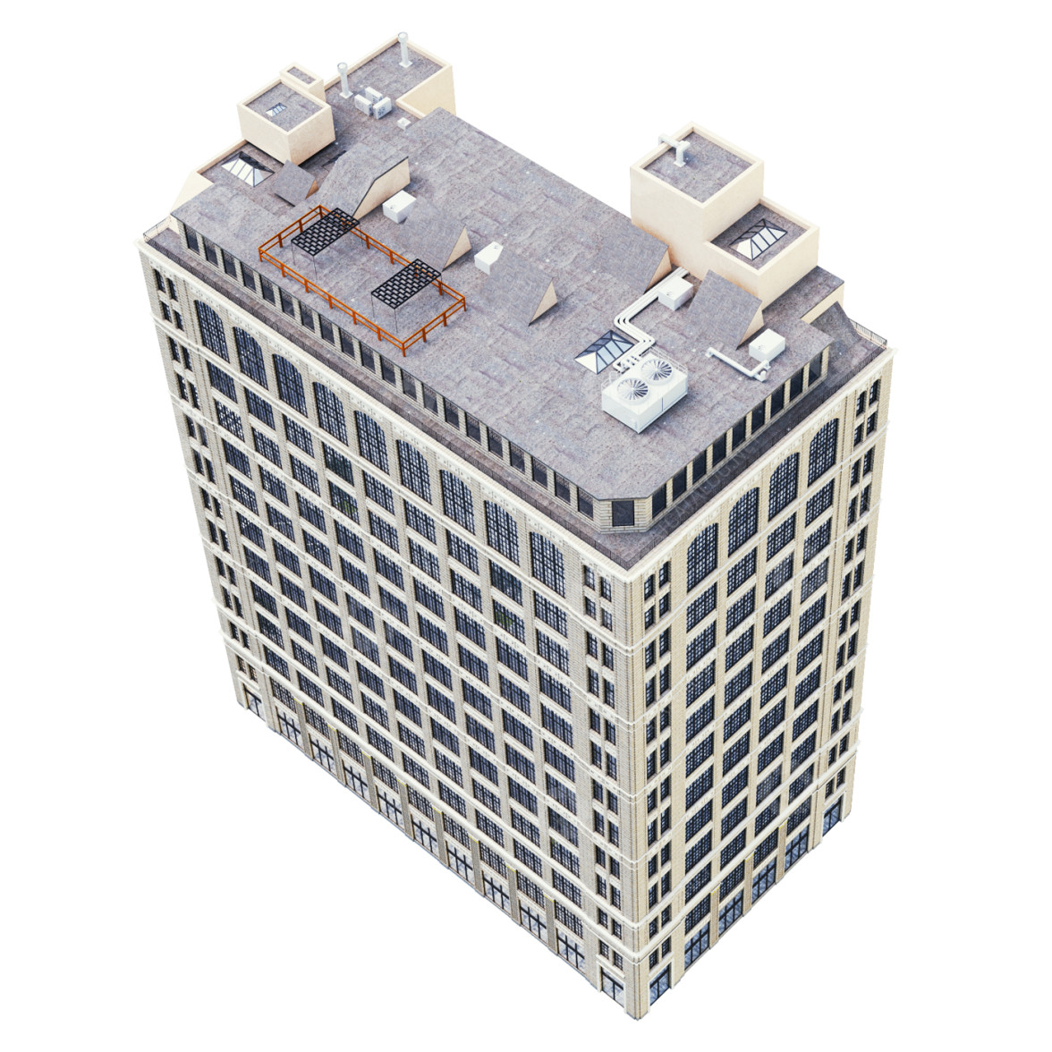 Building 10th Ave New York 3D model - GreatCatalog 29025
