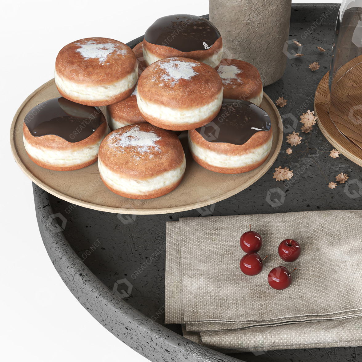 Sweets and Decor Kitchen Accessories 030 3D model - GreatCatalog 29052