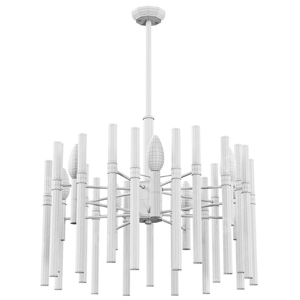 Chandelier Lyustra by MW-Light 3D model - GreatCatalog 29727