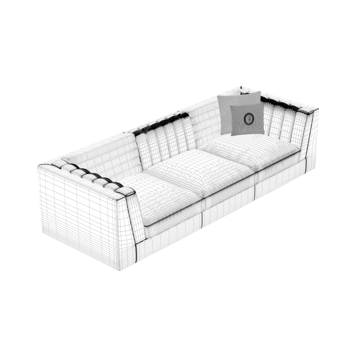 Sofa Luxury Living Group Relief 3D model - GreatCatalog 2962