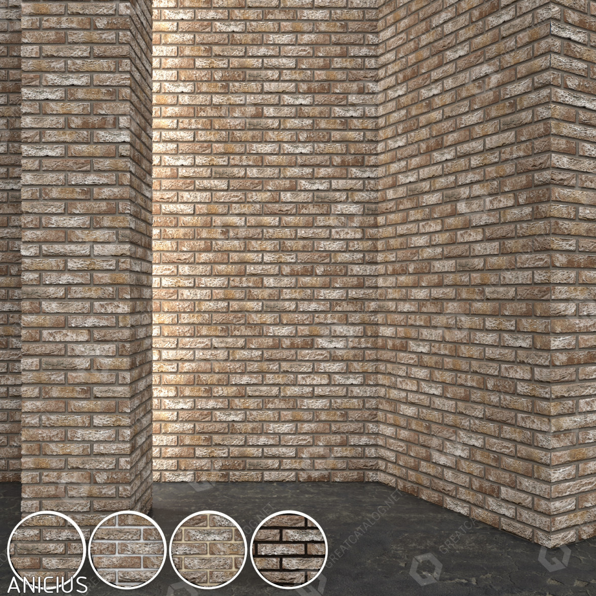 Brick Vandersanden Anicius 3D model - GreatCatalog 2983