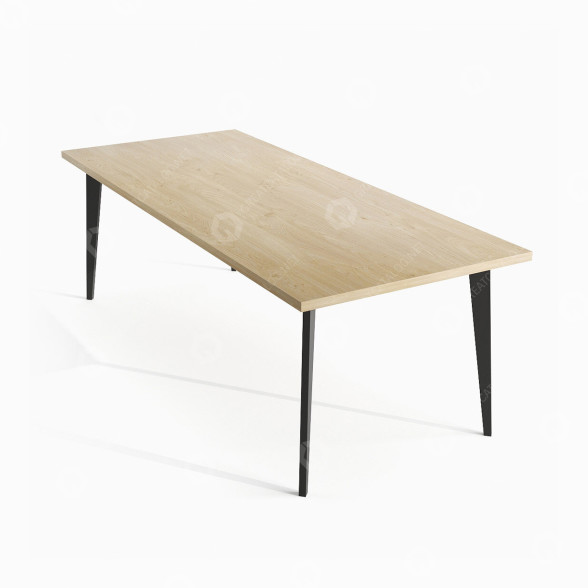 Table 4corners Wide 3D model・Download 3D models・Great Catalog ...