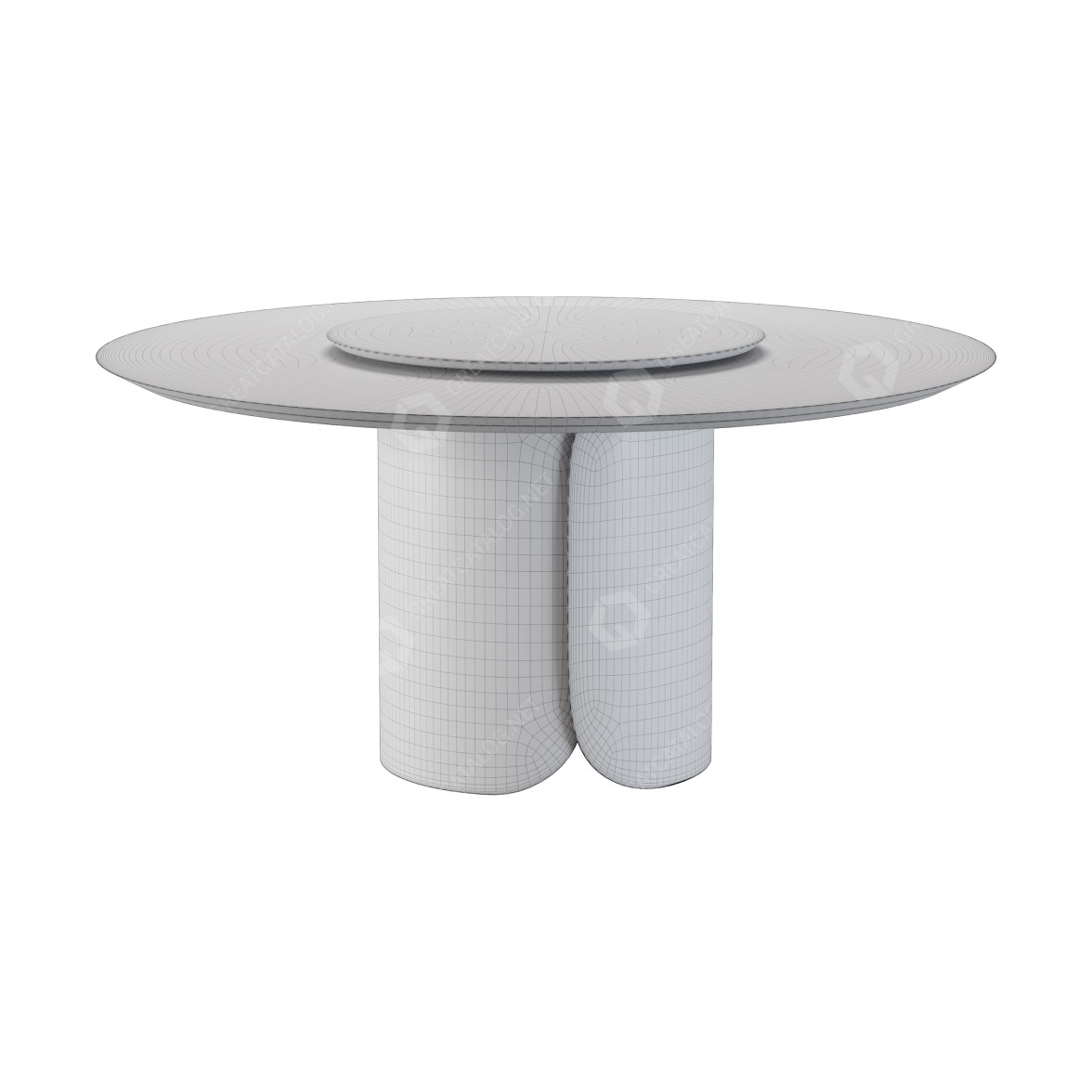 Table Opera Contemporary Oscar Round 3D model