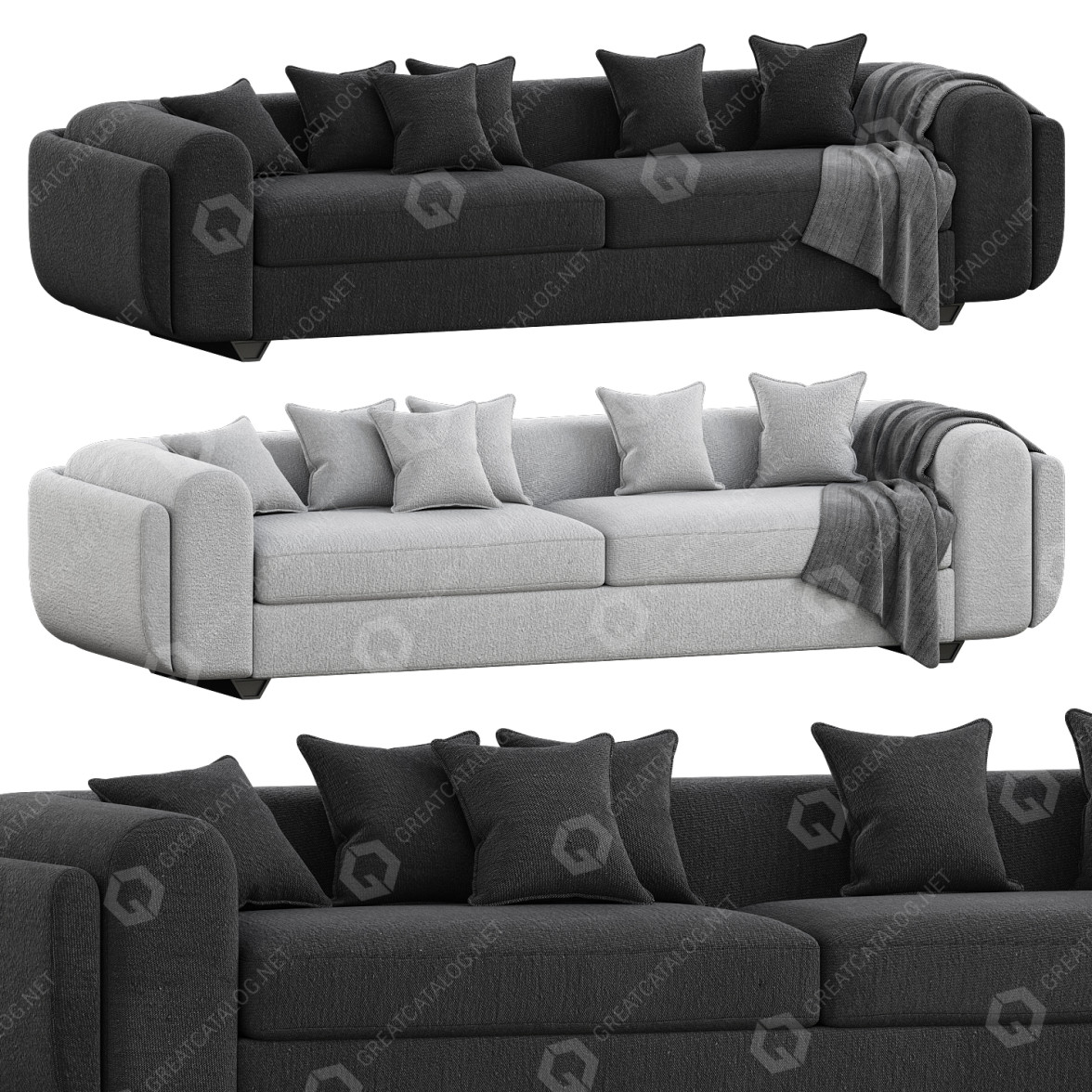 Sofa Charlotte Biltgen The Eileen 3D model #30101 | GreatCatalog