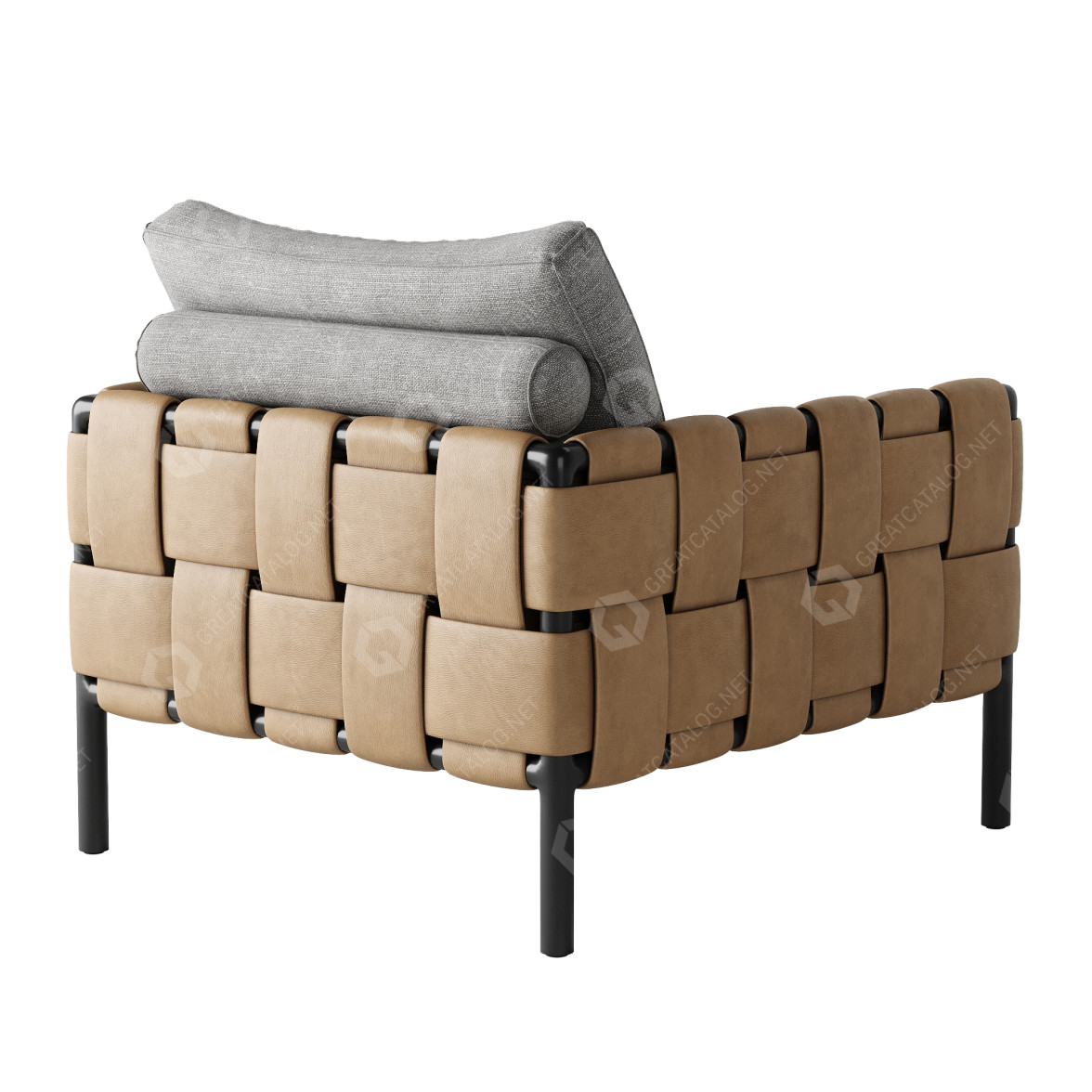 Armchair Turri Ratio 3D model - GreatCatalog 30427