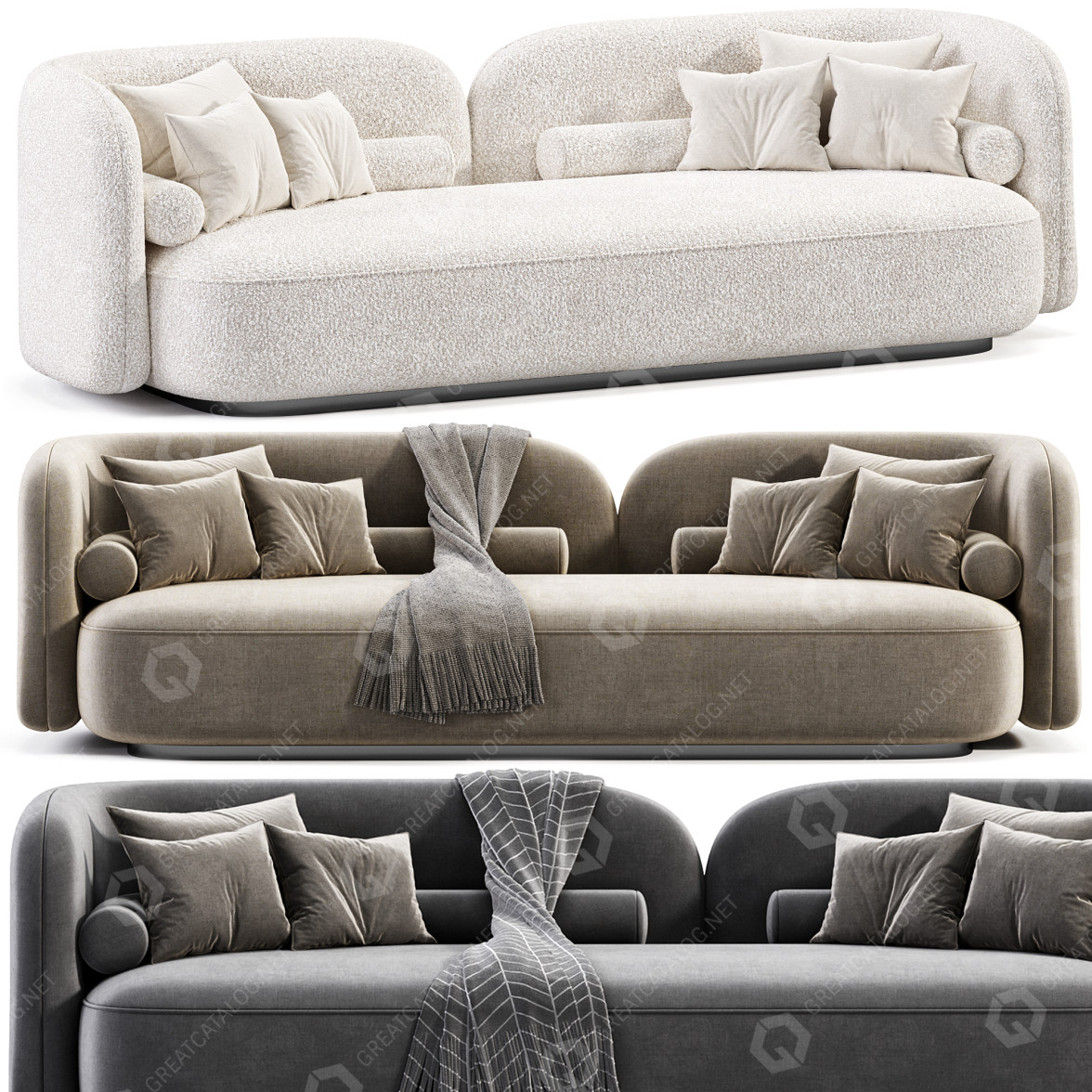 Sofa Venus Furniture Bodrum 3D model - GreatCatalog 30624