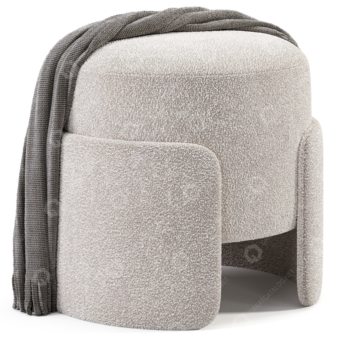 Ottoman Invisible Collection A by Studio Parisien 3D model ...