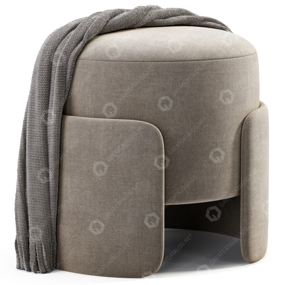 Ottoman Invisible Collection A by Studio Parisien 3D model ...