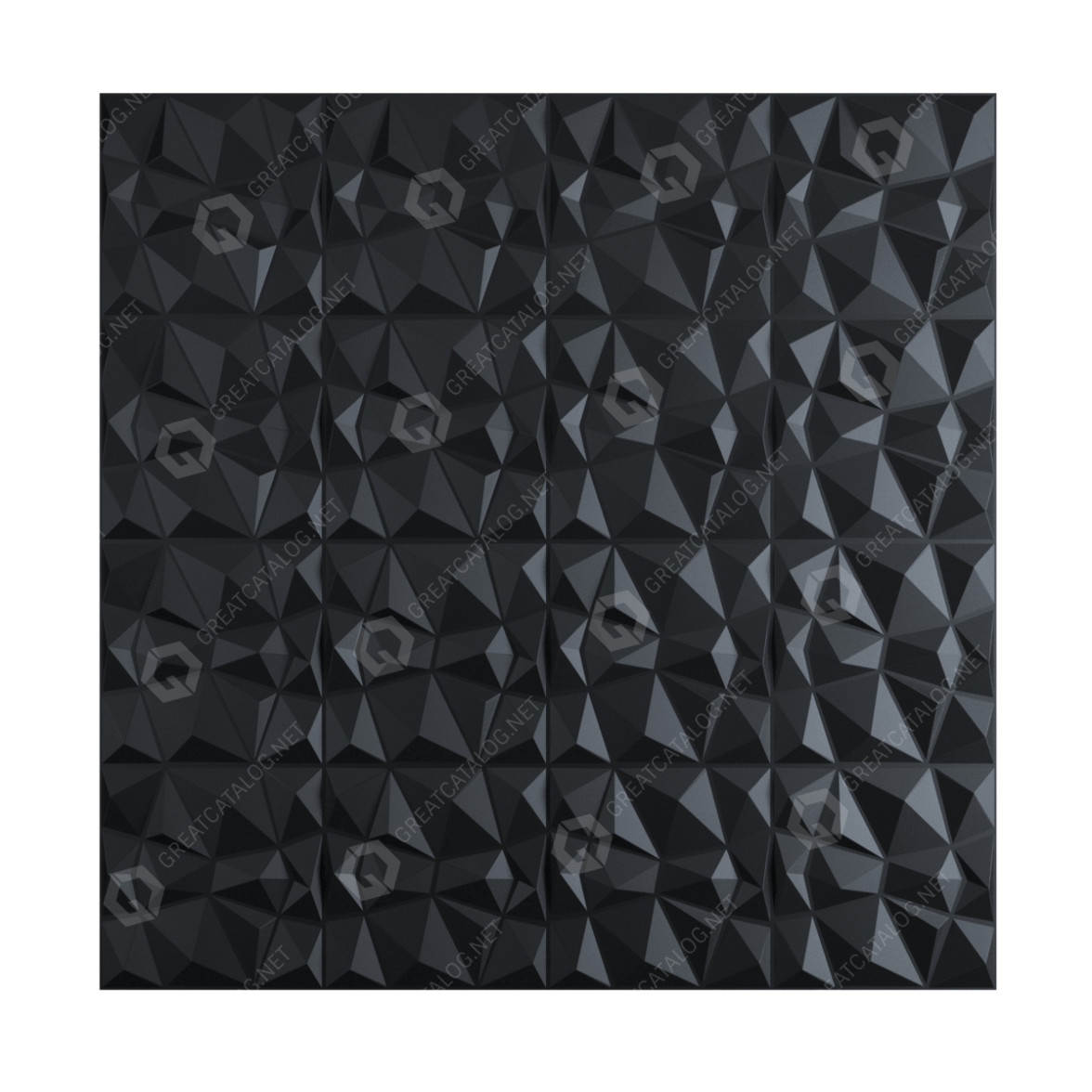 Wall Panel Diamond Design by Art3d 3D model - GreatCatalog 30721
