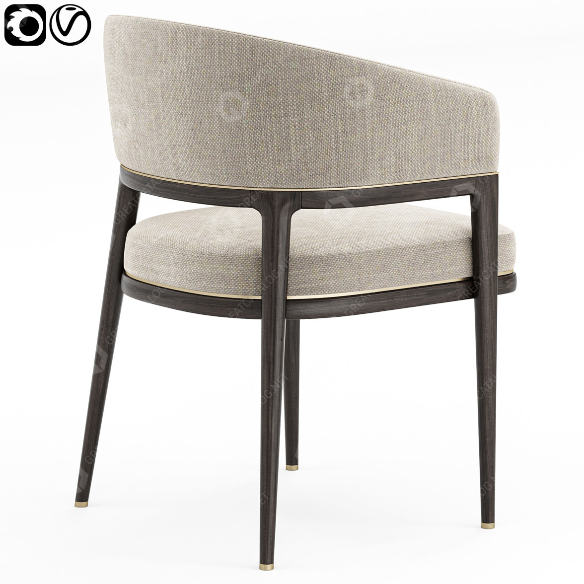 Chair Aster Mark 3D model・Download 3D models・Great Catalog - GreatCatalog 30819