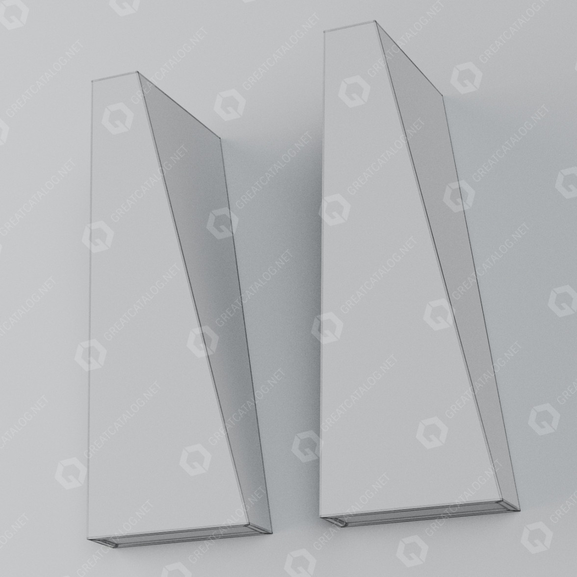 Wall Lamp Topix WW by Delta Light 3D model - GreatCatalog 30880