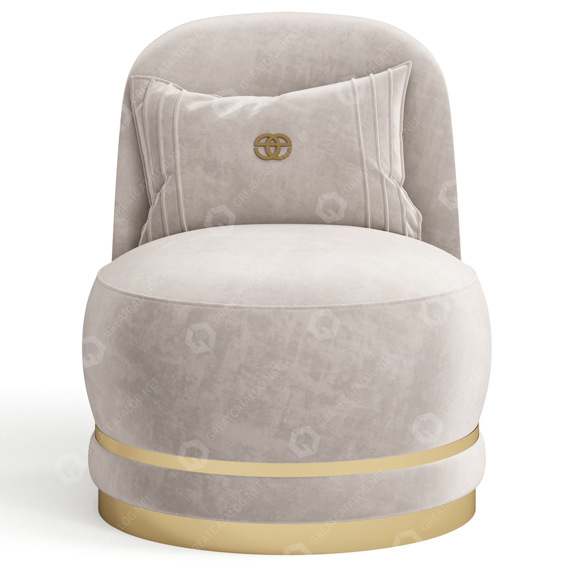 Armchair Elve Luxury Perla Berier 3D model - GreatCatalog 30892