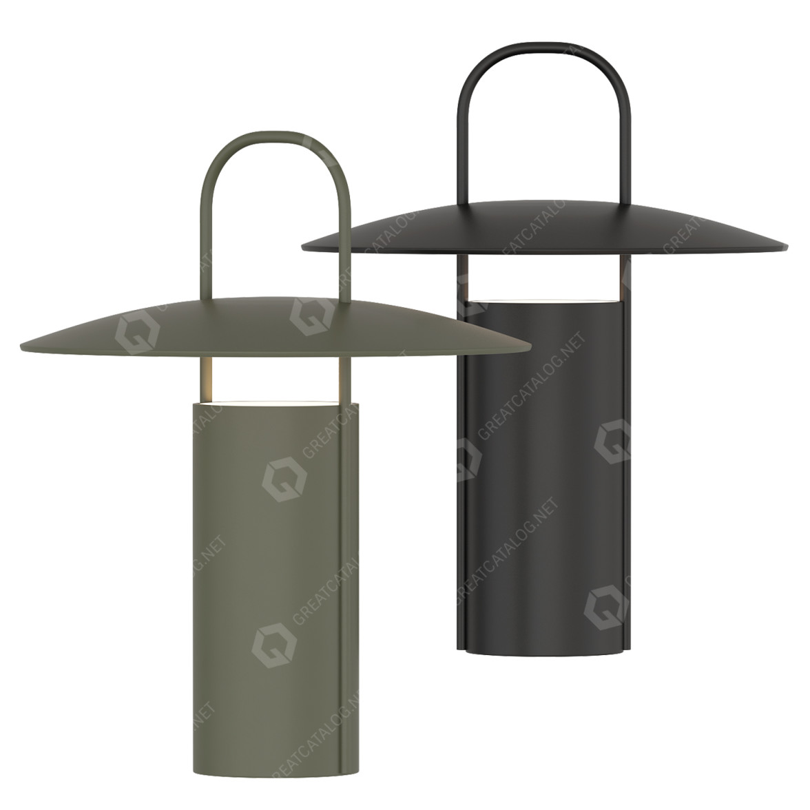 Table Lamp MENU Ray Portable 3D model - GreatCatalog 30905