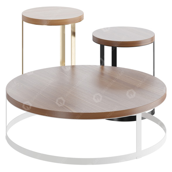 Coffee Tables Miniforms Zero 3D model - GreatCatalog 31463