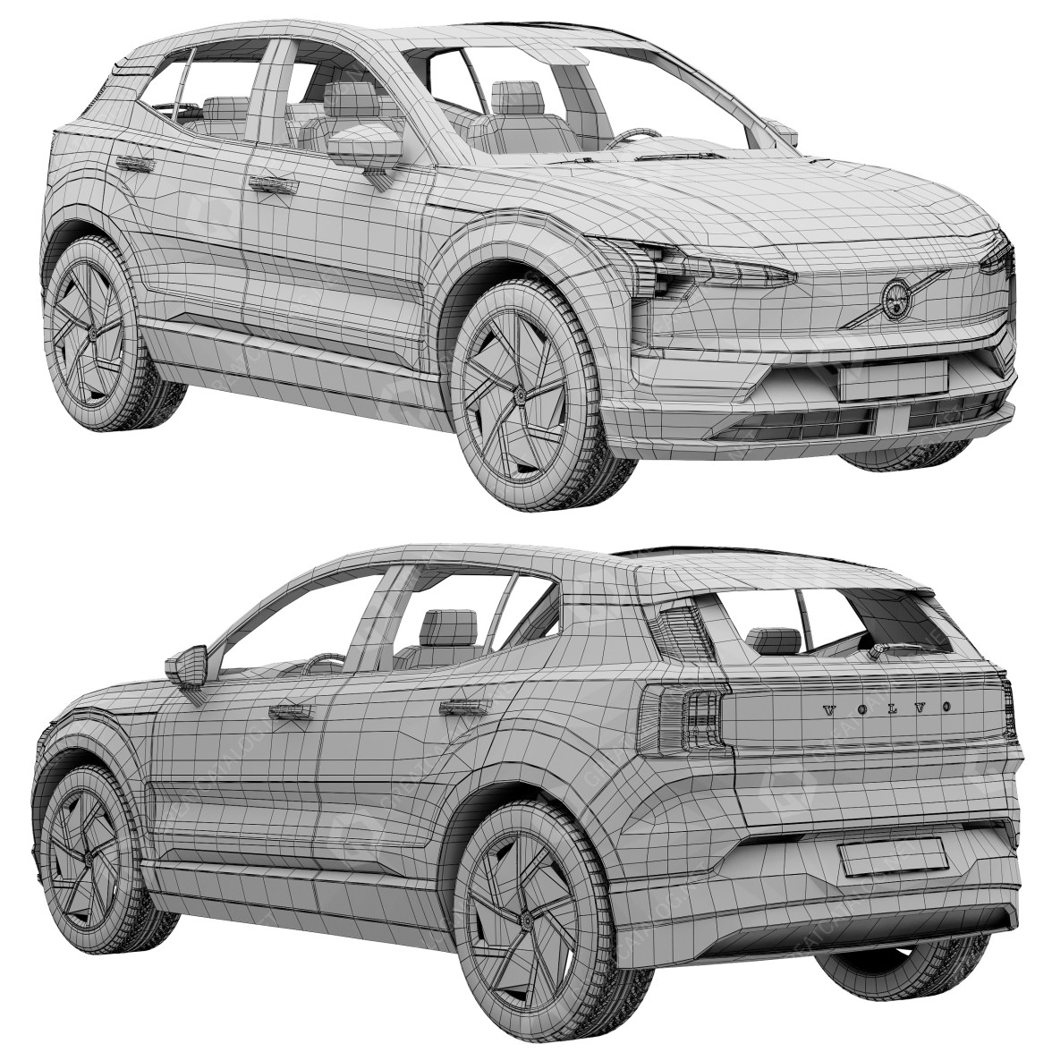 Car Volvo EX30 3D model・Download 3D models・Great Catalog - GreatCatalog ...