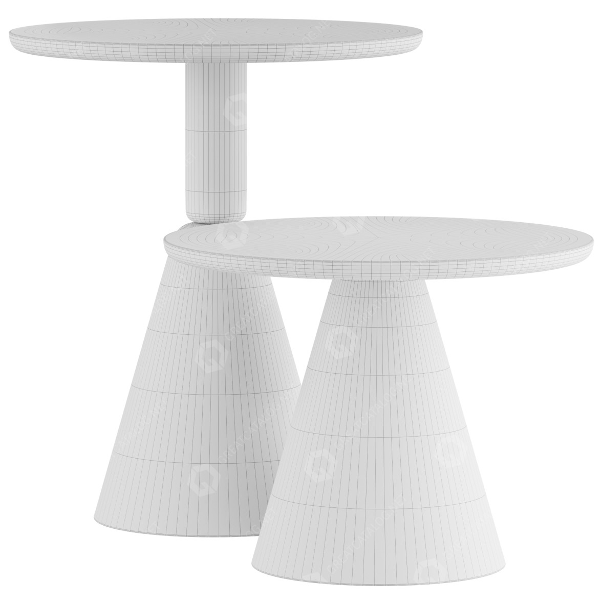 Coffee Tables Sancal Pion 3D model - GreatCatalog 31807