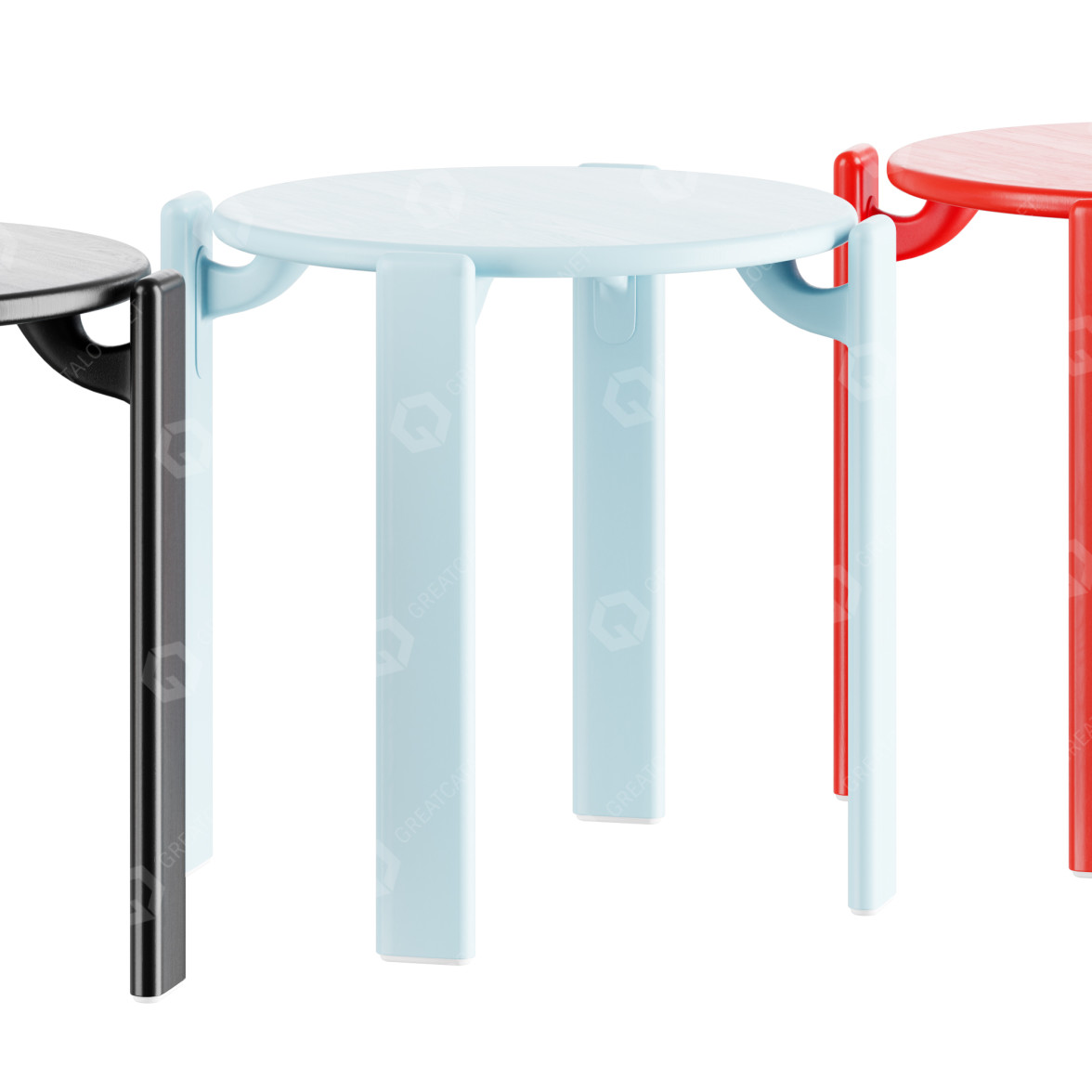 Stool Hay Rey 3D model・Download 3D models・Great Catalog - GreatCatalog ...