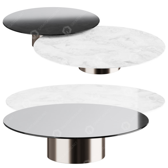 Coffee Tables Minotti Doyle 3D model - GreatCatalog 32148