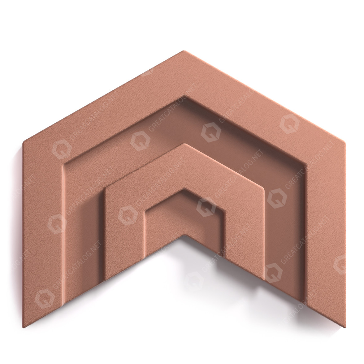 Tile Float Symmetry 3D model - GreatCatalog 32457