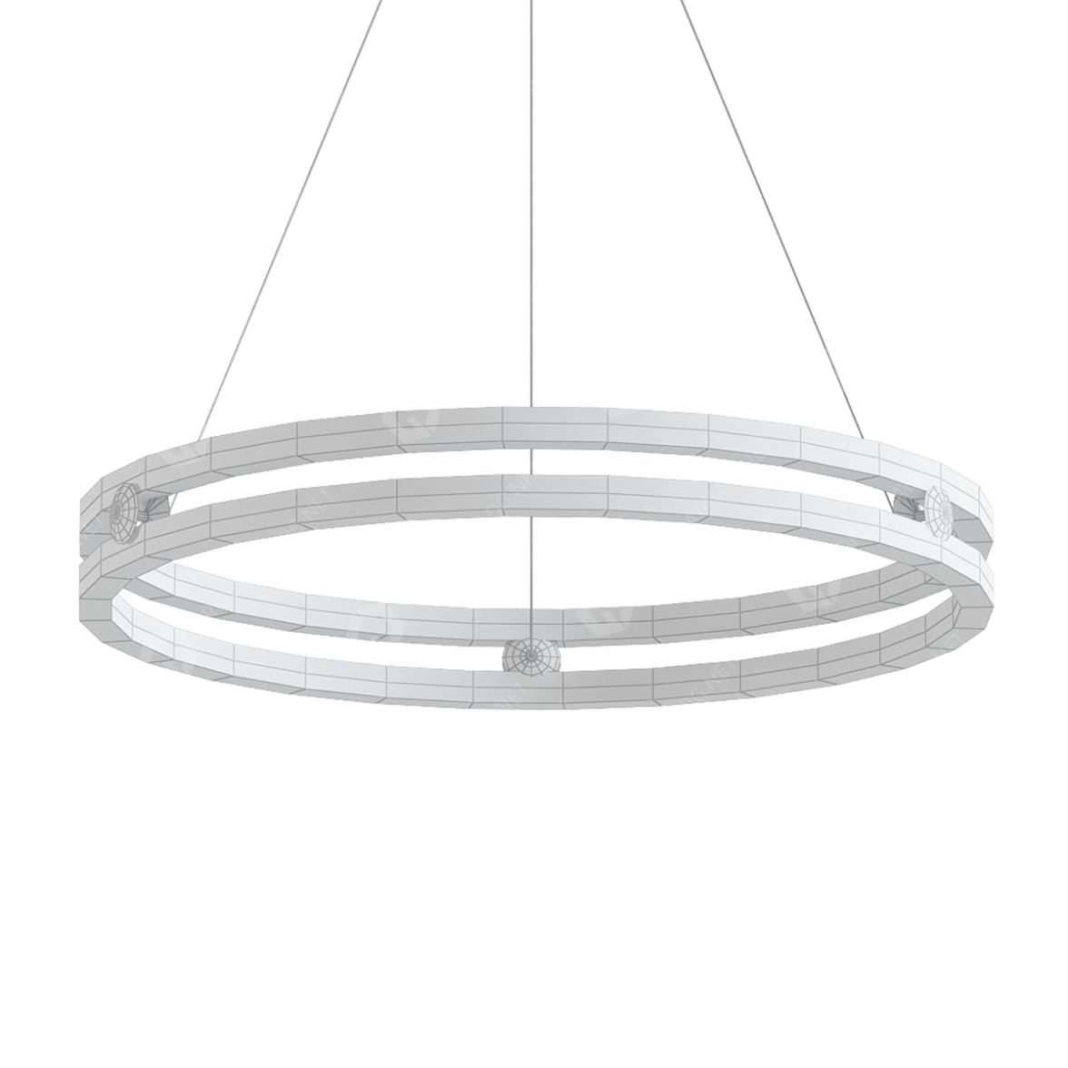 Pendant Lamp Aluminum Annular Ring 3D model - GreatCatalog 32965