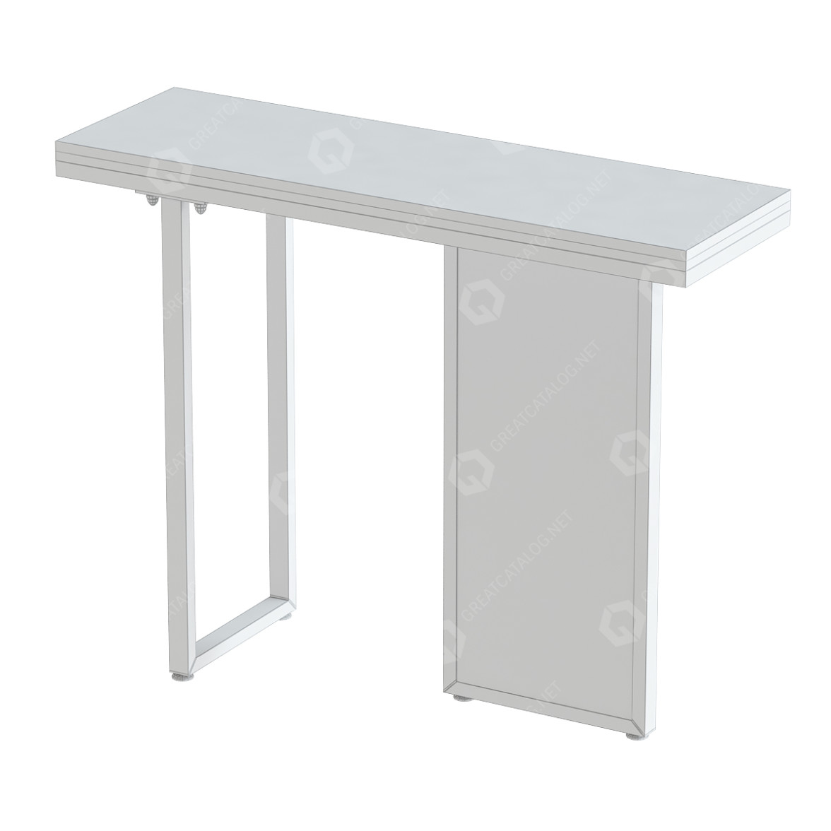 Console Table Homary Modern Rectangular 3D model - GreatCatalog 33004