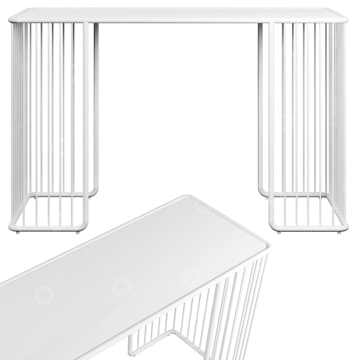 Console Table Rugiano Marina 3D model - GreatCatalog 33043