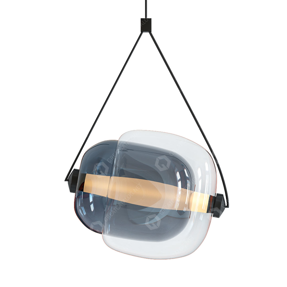 Pendant Lamp Brokis Capsula 3D model - GreatCatalog 33047
