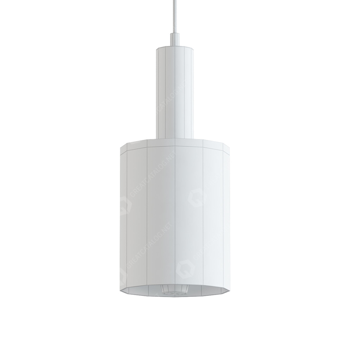 Pendant Lamp 1stDibs K2 141 3D model - GreatCatalog 33197