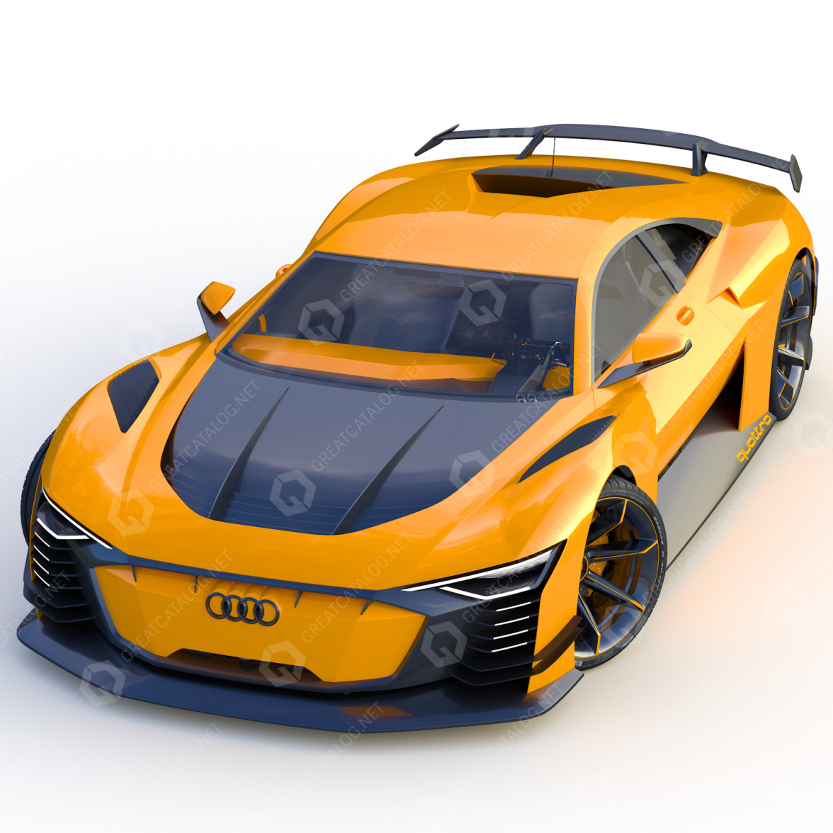 Car Audi Vision GT Custom 3D model - GreatCatalog 33647