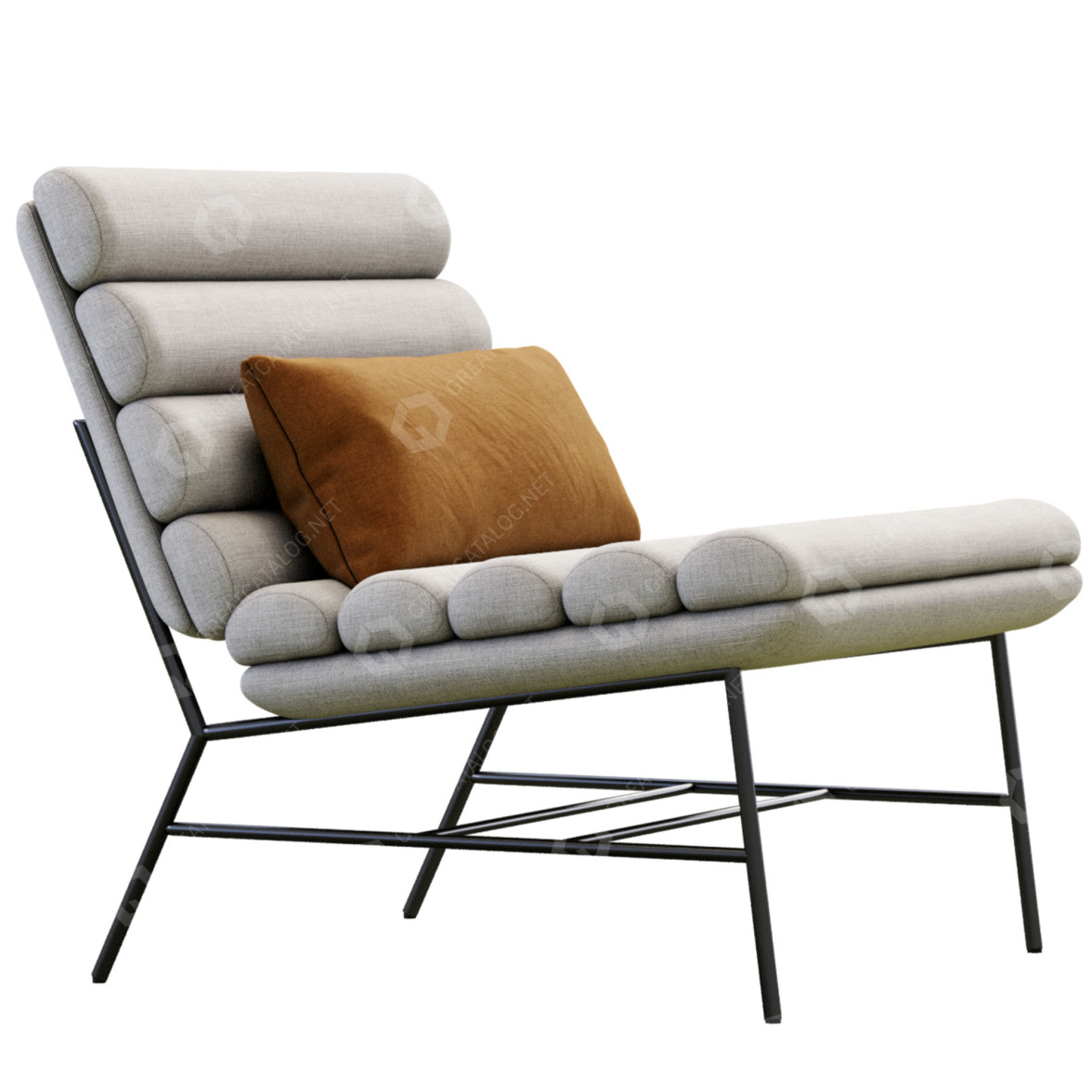 Armchair Saba Pan Flute 3D model - GreatCatalog 33661