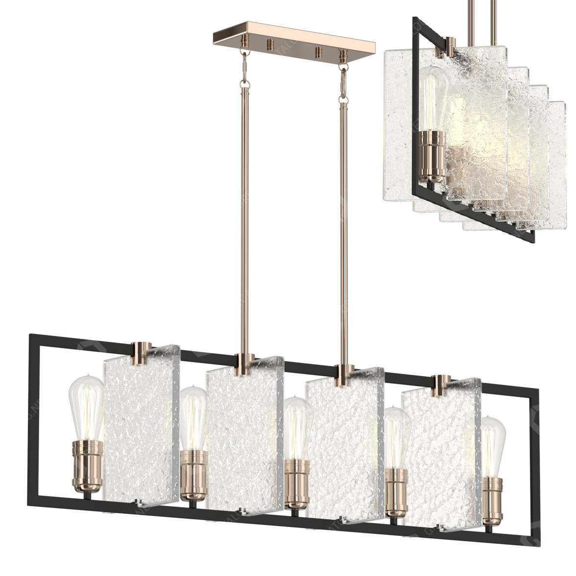 Pendant Lamp Kichler Lighting Forge 3D model - GreatCatalog 33757