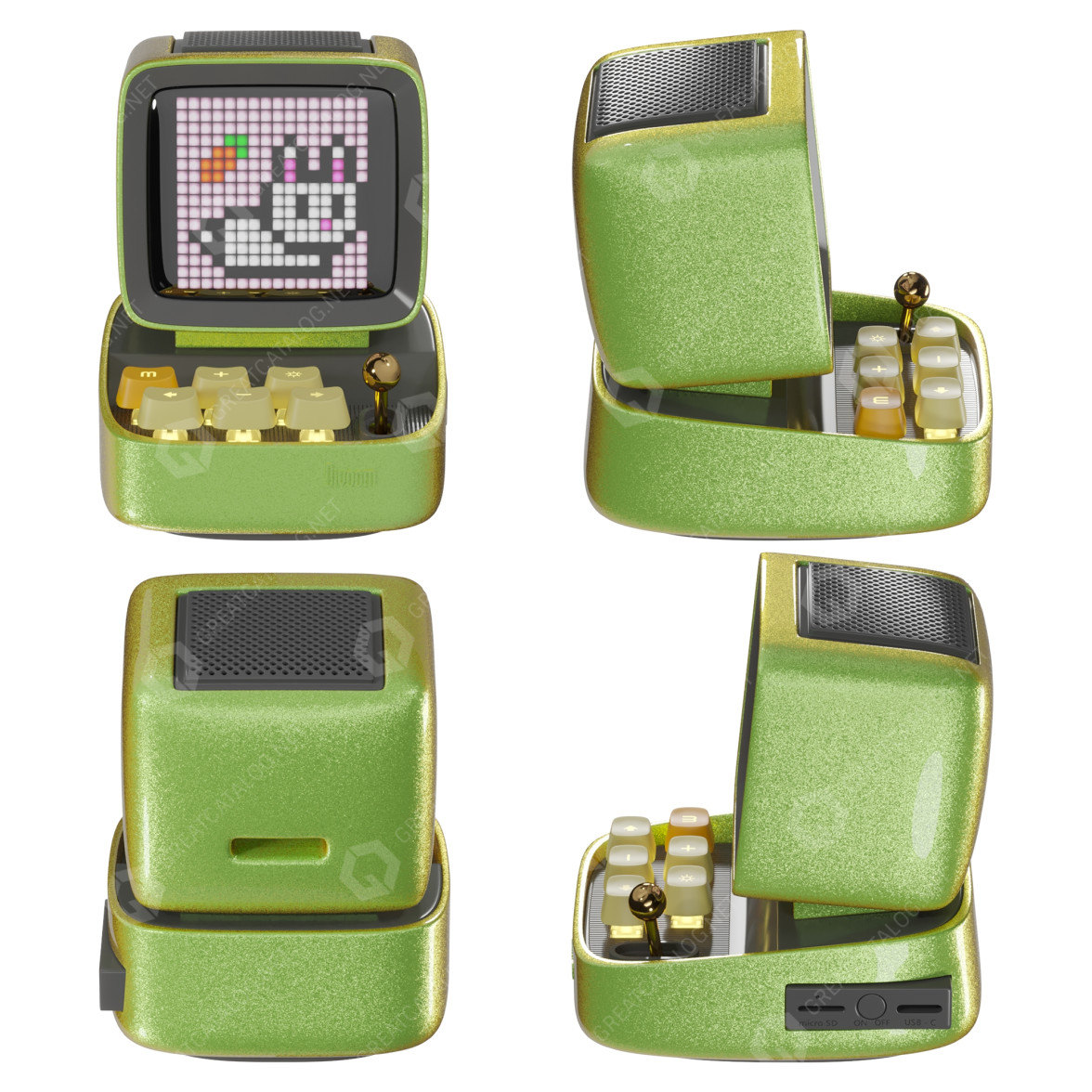 Speaker Ditoo Plus by Divoom 3D model - GreatCatalog 33868